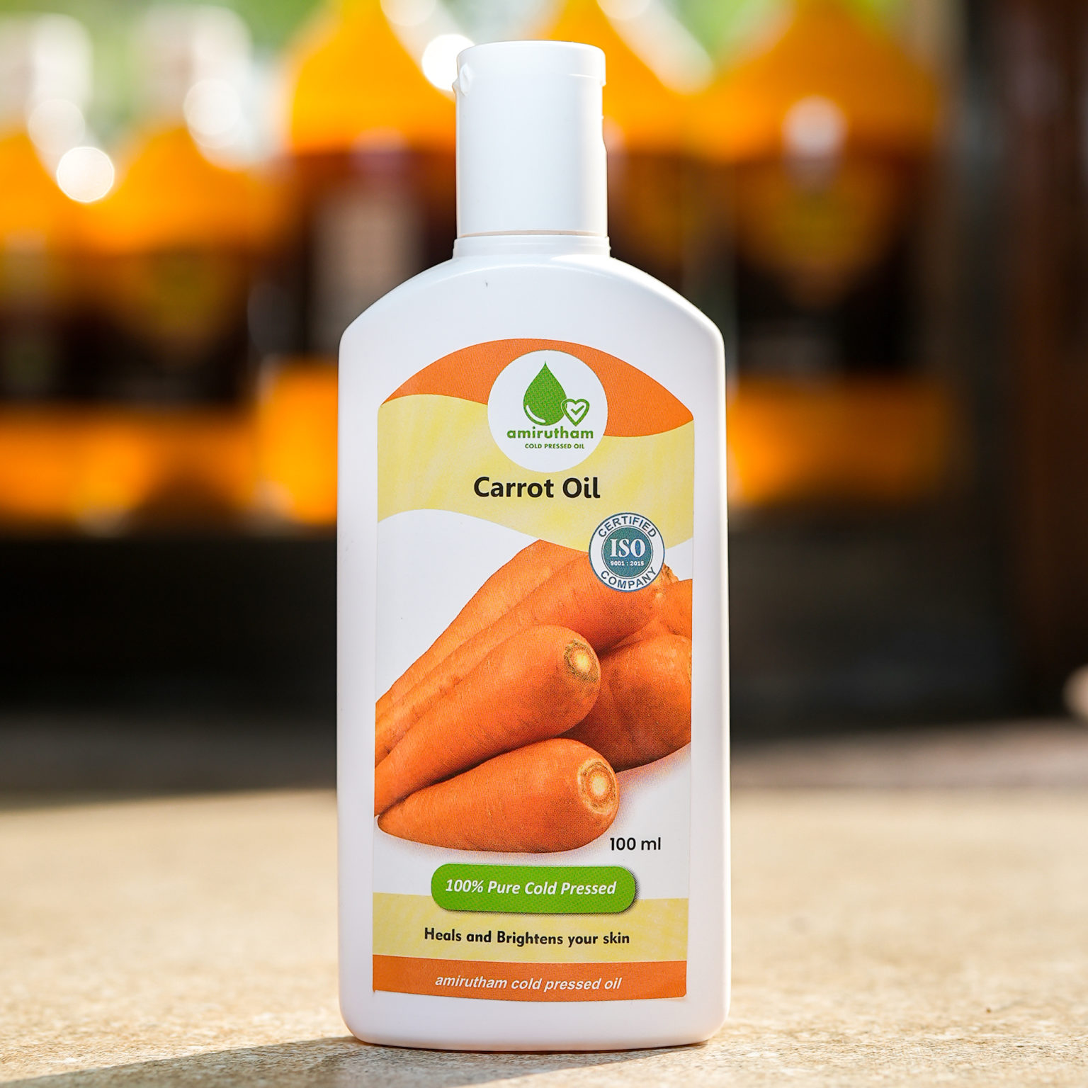Buy Carrot Oil Online - Amirutham